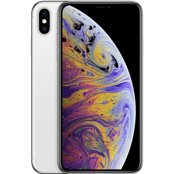 Apple iPhone XS Max 64GB Silver (Unlocked) USED A+ - Walmart.com