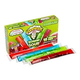 Warheads Extreme Sour Freezer Popsicles, 10 Frozen Pops, Watermelon ...