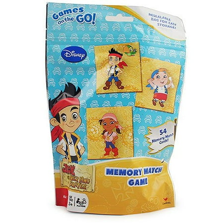 Jake And The Never Land Pirates 32098 Memory Match Game In Resealable ...