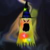 Halloween Decoration Witch Hats Hanging Cosplay Costume Glowing LED Hat ...