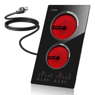 Free Shipping! Aobosi 1800W Double Electric Induction Cooktop Stovetop ...