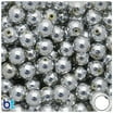 BeadTin Marbled Mix 14mm Round Plastic Craft Beads (40pcs) - Walmart.com