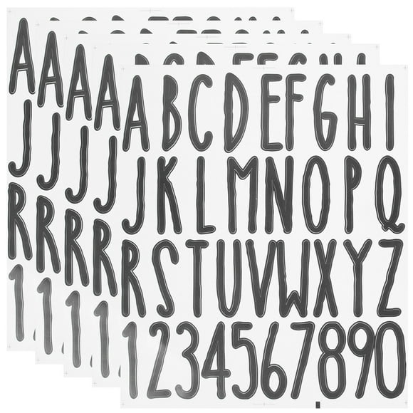 Adhesive Letters