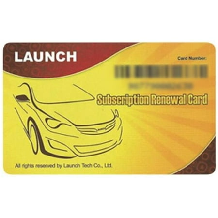 Launch Tech USA LAU-307010011 1 Year Software Update Subscription for ...