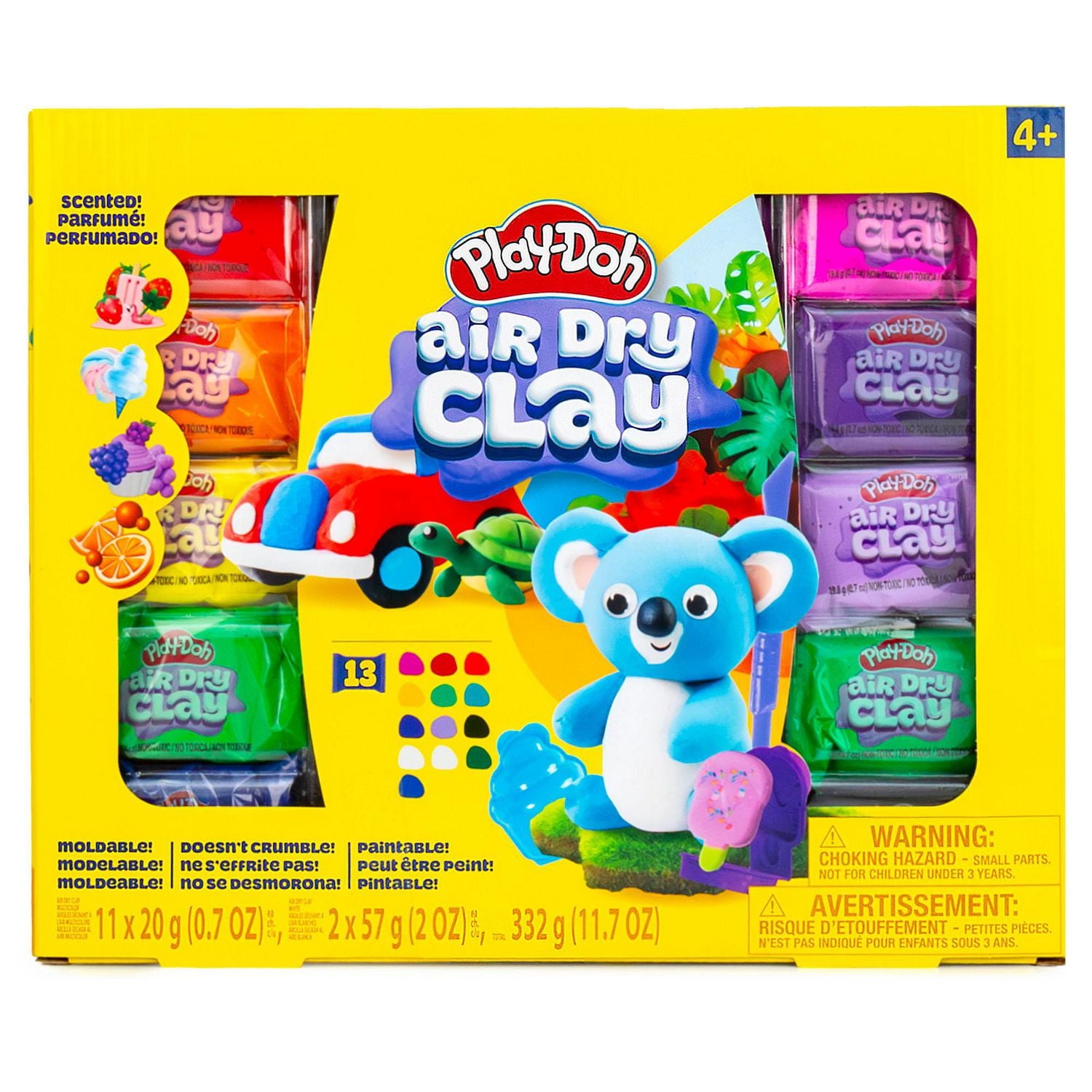 Play-Doh Air-Dry Clay Scented Variety Pack, Air-dry clay - Walmart.ca