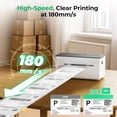 Thermal Shipping Label Printer 4x6, Compatible with Windows//Android ...