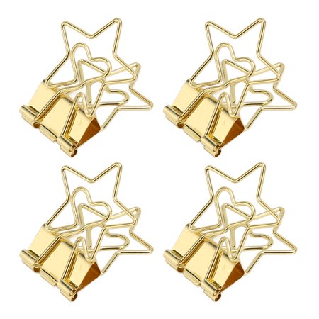 Paper Clamps, Binder Paper Clips Long Tail Strong Clamping Force Metal ...