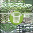 Vikakiooze Plastic Net Cup Flower Pot Garden Slotted Net Cup Hydroponic ...