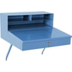 Global Industrial 634177BL 34 x 30 in. Shop Desk Wall Mount, Blue ...