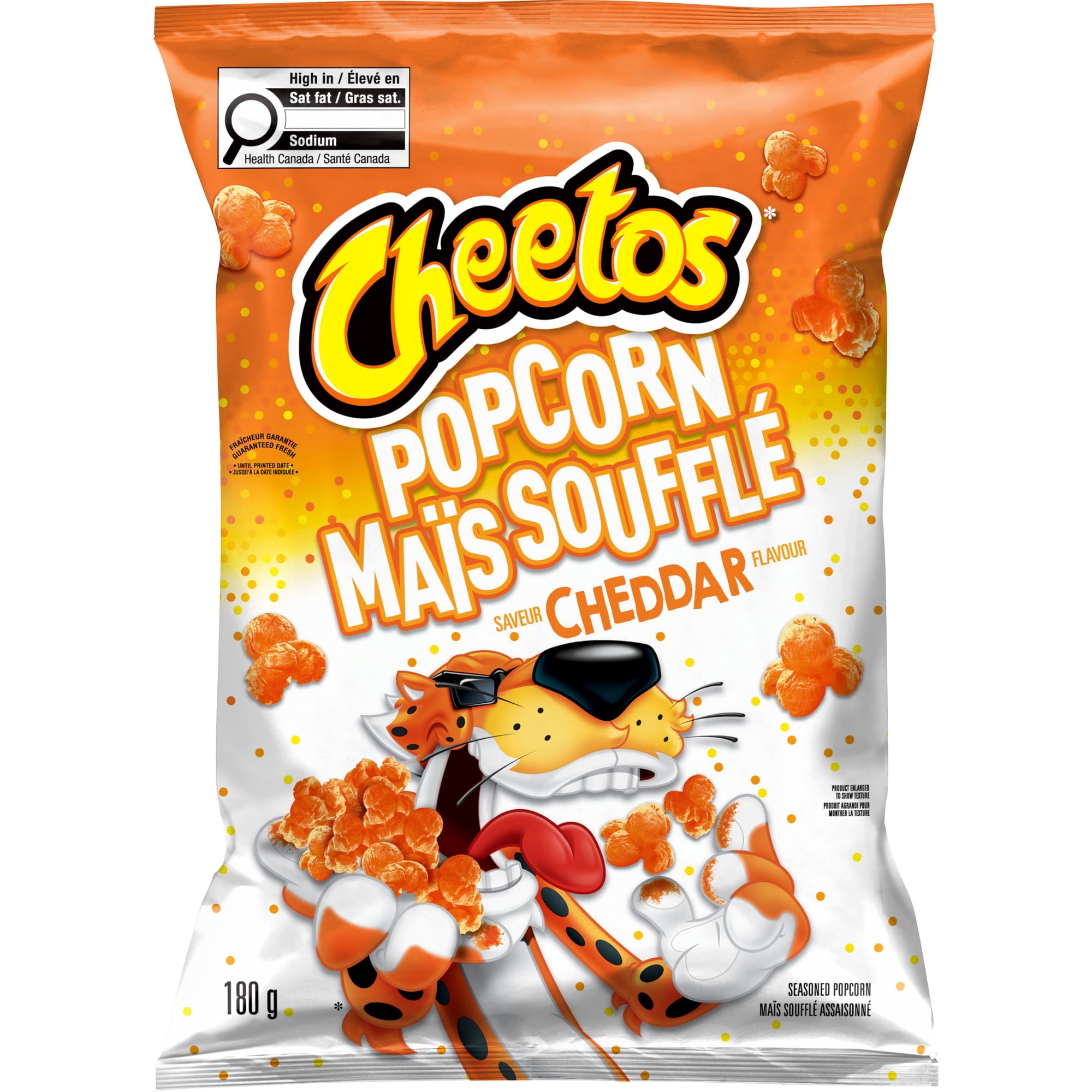 Click here for Cheetos Cheddar Flavour Seasoned Popcorn 180 G prices