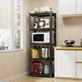 Heavy Duty Storage Shelving, 5-Tier Metal Storage Rack, Kitchen Spice ...