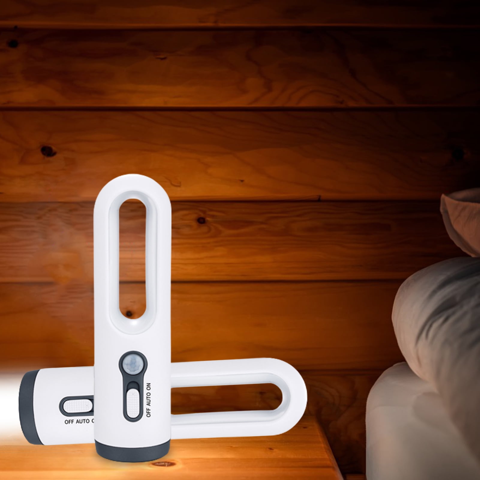 Sunjoy Tech Motion Sensor Night Light Multiple Lighting Modes Flicker ...