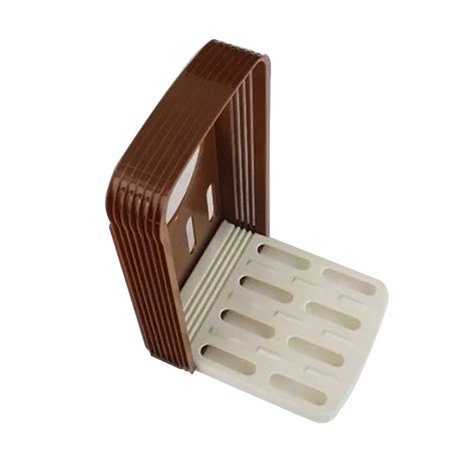 Bread Slicer Cutting Guide Tools Plastic Splicing Toast Loaf Cutter ...
