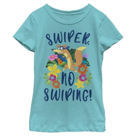 Nickelodeon Dora The Explorer Quit It Swiper Girls Short Sleeve Tee ...