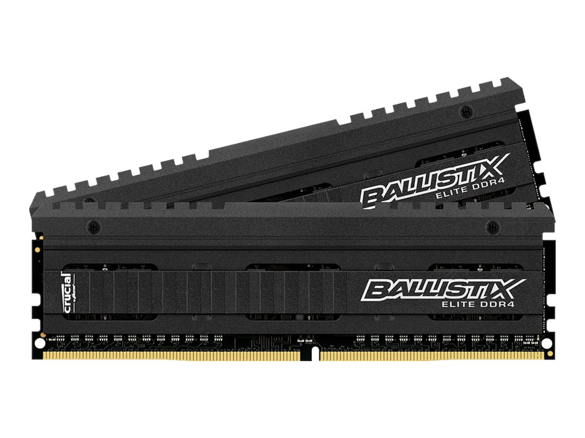 Ballistix Elite - DDR4 - kit - 8 GB: 2 x 4 GB - DIMM 288-pin - 2666 MHz ...