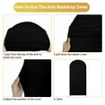 Set of 3 Wedding Arch Cover Spandex Fitted Wedding Arch Stand Covers ...