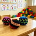 3PCS Colorful Knitted Footbag Set, Handmade Juggling Sandbag Balls ...