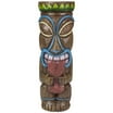 Northlight 16" Solar Lighted Polynesian Outdoor Garden Fire Tiki Statue ...