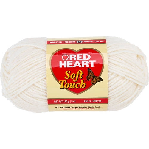 Red Heart Soft Touch Yarn, Available in Multiple Colors - Walmart.com