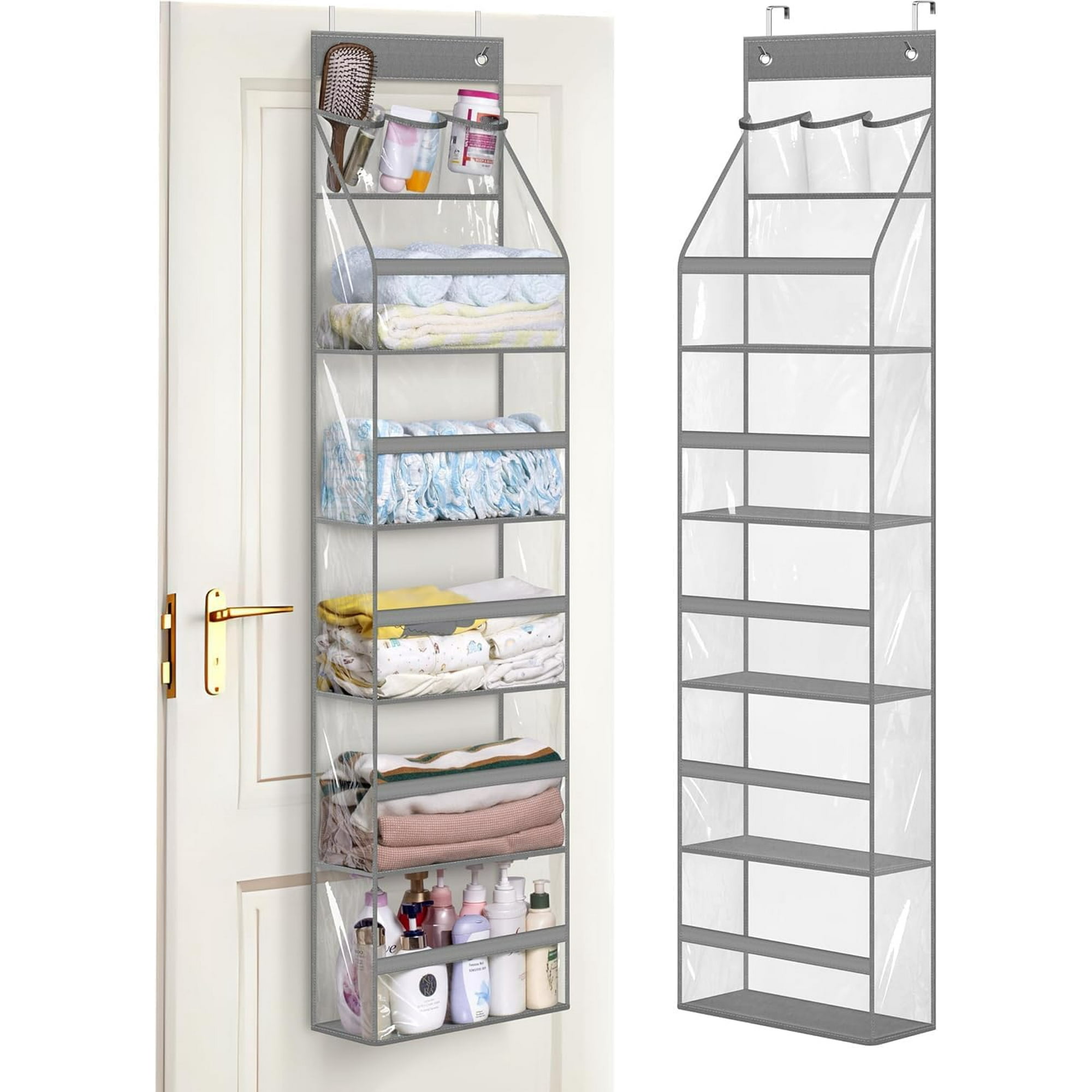 Click here for Lrrf Full Clear Pvc Over The Door Organizer Hangin... prices