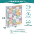 ALAZA Cartoon Doodle Cats Hardcover 3 Ring Binder 1.5" D-Rings with ...