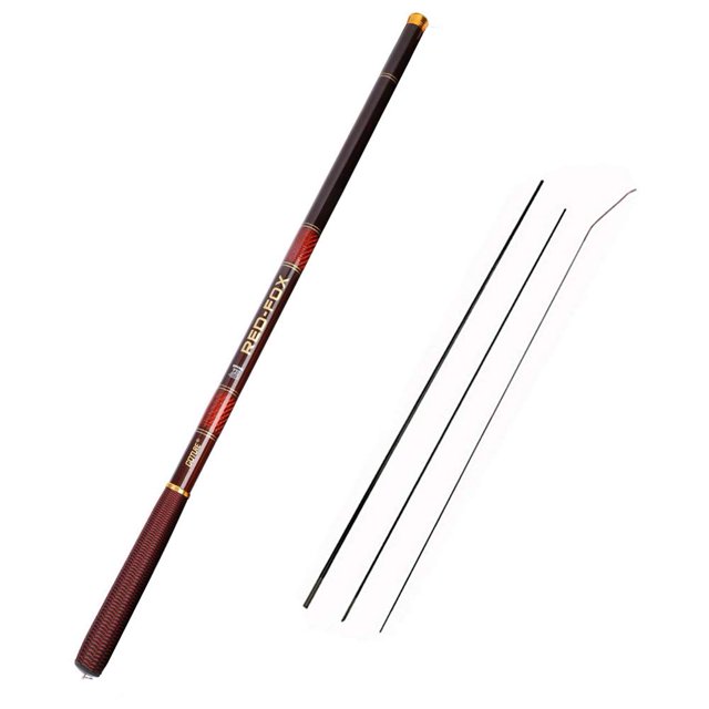 Goture Telescopic Fishing Rods Carbon Fiber Tenkara Rod Ultra Light ...