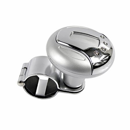 Top-Max Stainless Steel Silver Steering Wheel Spinner Control Knob ...