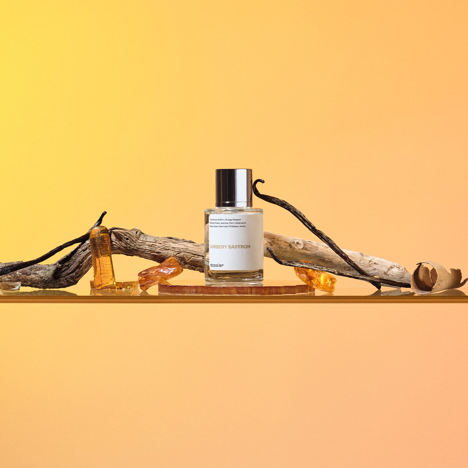Dossier Ambery Saffron Eau De Parfum, Inspired by Nepal | Ubuy