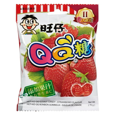 Want-Want QQ Gummy Strawberry, 70 grams - Walmart.ca