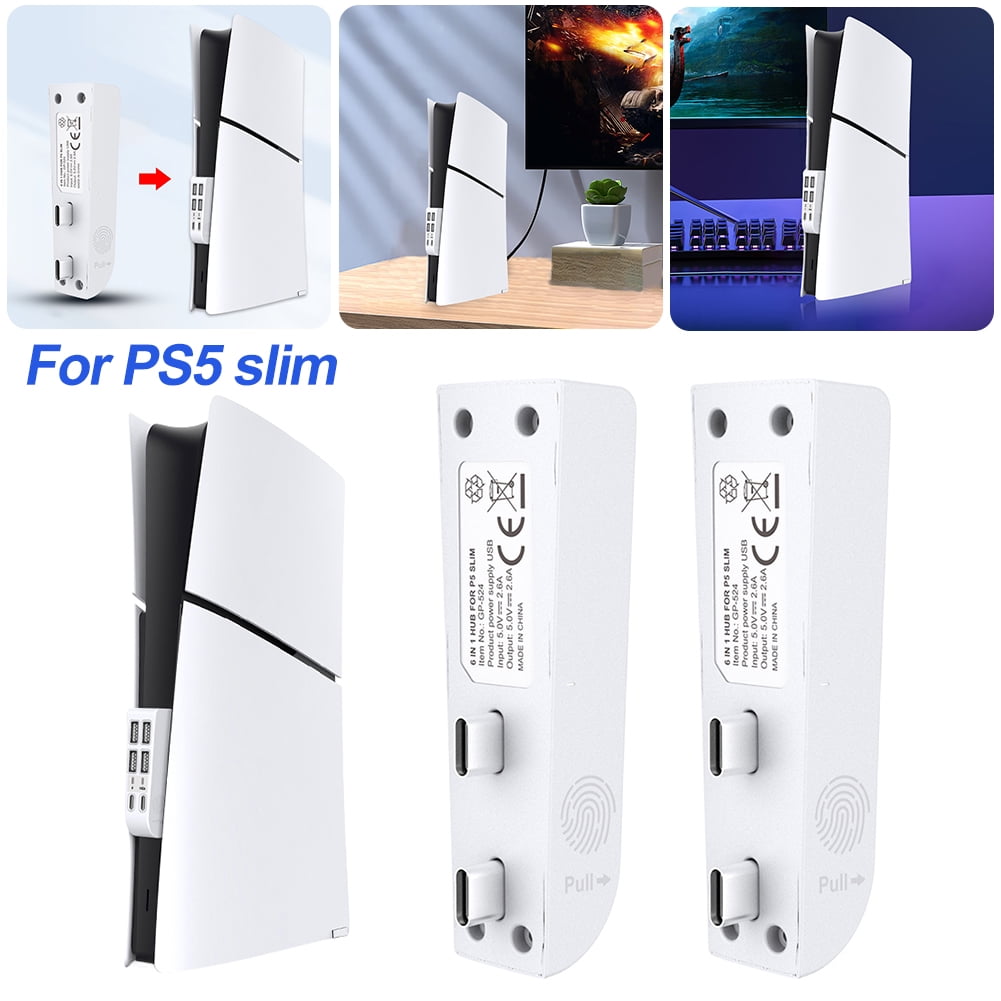 Extensor Puerto USB Divisores Sólidos Expansor para PS5 Slim Playstation 5 | Bodega Aurrera en línea