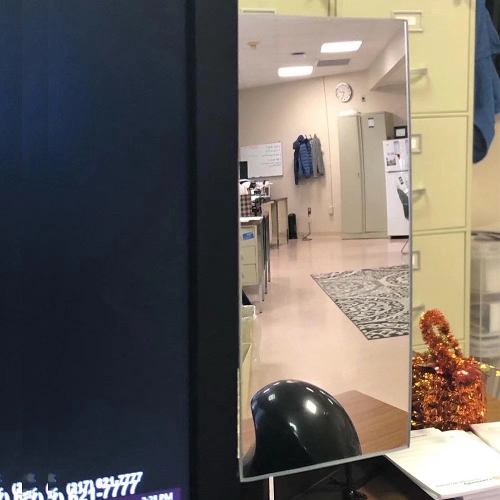 Convex Mirror Acrylic Wide Angle Rear View Mirror For Cubicle Desk ...