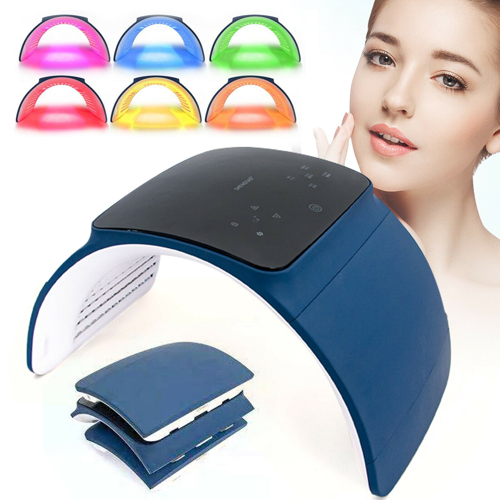 DENEST LED 7 Colors Photon Skin Rejuvenation Machine Facial Anti-Aging ...