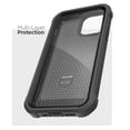 Encased Full Body Protective Falcon Armor iPhone 12 Case, Black with ...