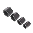 4-Piece Alloy Steel Pentagon Leather Cutting Die Set with Storage Box ...