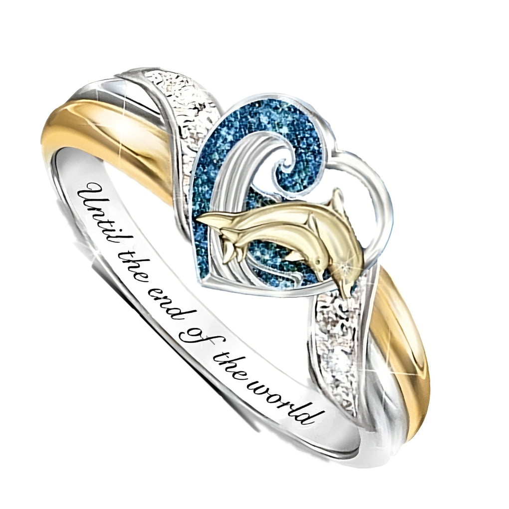 Click here for Guardoinrt Dolphin Ring Until The End Of The World... prices