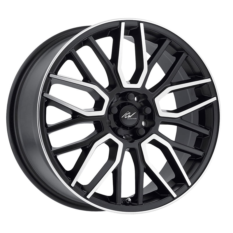 Icw 218MB Drone 17x7.5 5x105/5x110 +42et Machined Face Satin Black ...