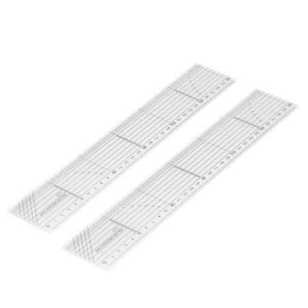 Sewing Ruler, Quilting Rulers Glossy Edge Lightweight Portable For ...