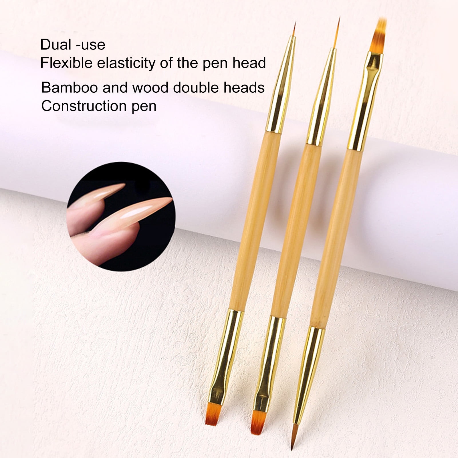 Waroomhouse 1/3Pc Nail Therapy Pens Apply Smoothly Soft Elastic ...