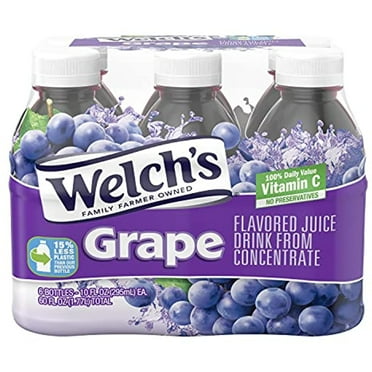 Welch's 100 Percent Grape Juice - 10 fl oz (296 mL) - 24 / Carton ...