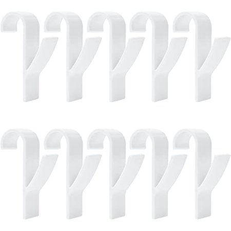 Towel Dryer Radiator Hook, 10 Pieces Radiator Towel Rail, White Plastic ...