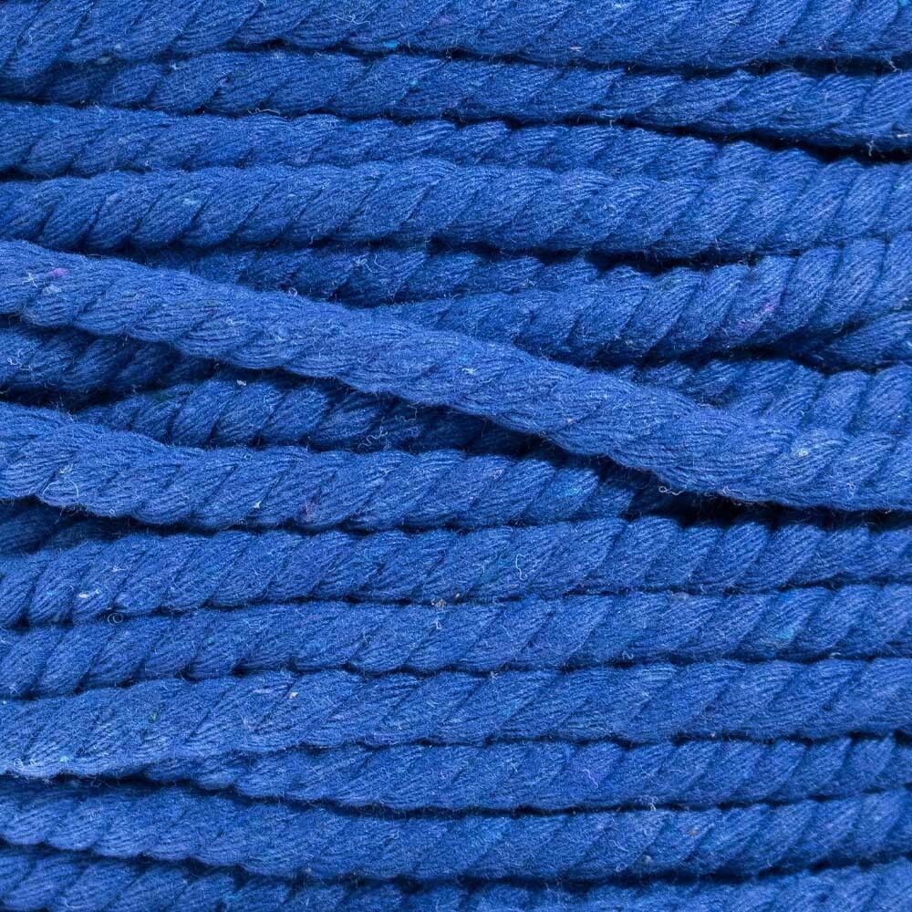 Premium Super Soft Colored Twisted Cotton Rope - 1/2" Diameter ...
