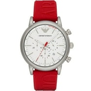 Emporio Armani Men's Quartz Analog White Dial Stainless Steel 50m Watch ...