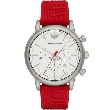 Emporio Armani Men's Classic Watch Quartz Mineral Crystal AR1737 ...
