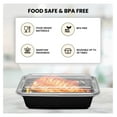 Alieon Meal Prep Containers with Airtight Lids, BPA , Reusable Plastic ...