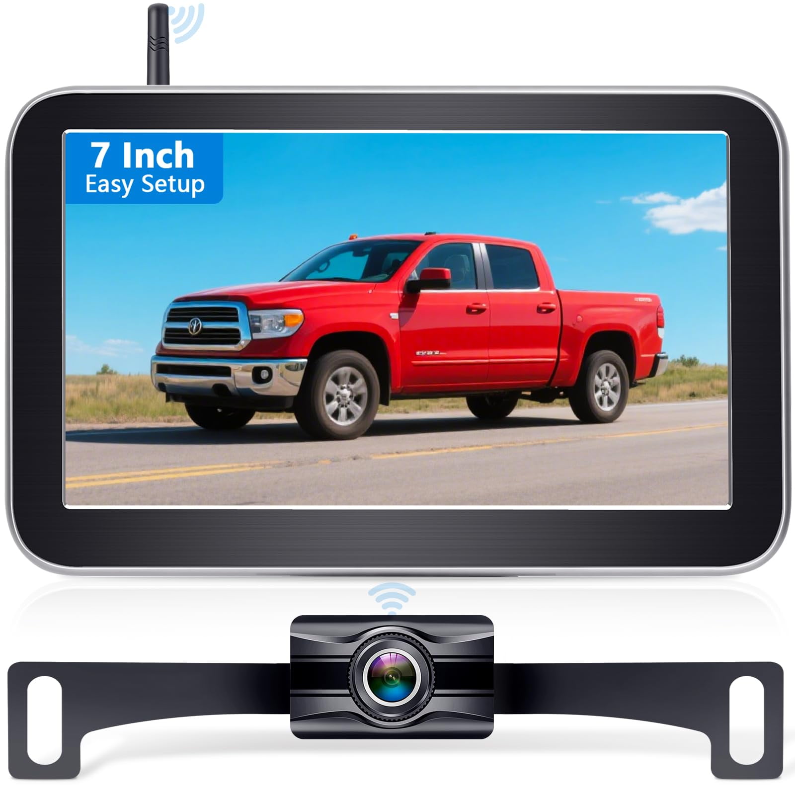 Click here for Wkzay Wireless Backup Camera For Trucks - 7 Inch M... prices