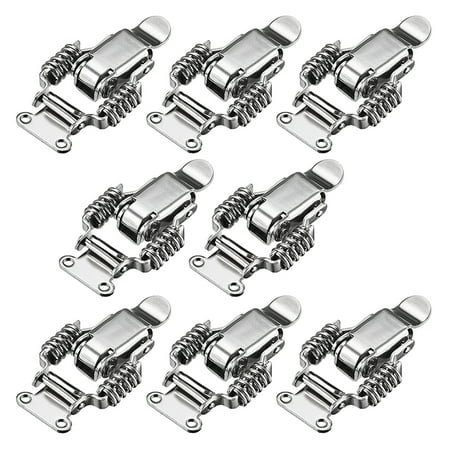 8pcs 304 Stainless Steel Spring Loaded Toggle Latch Catch Clamp 68mm ...