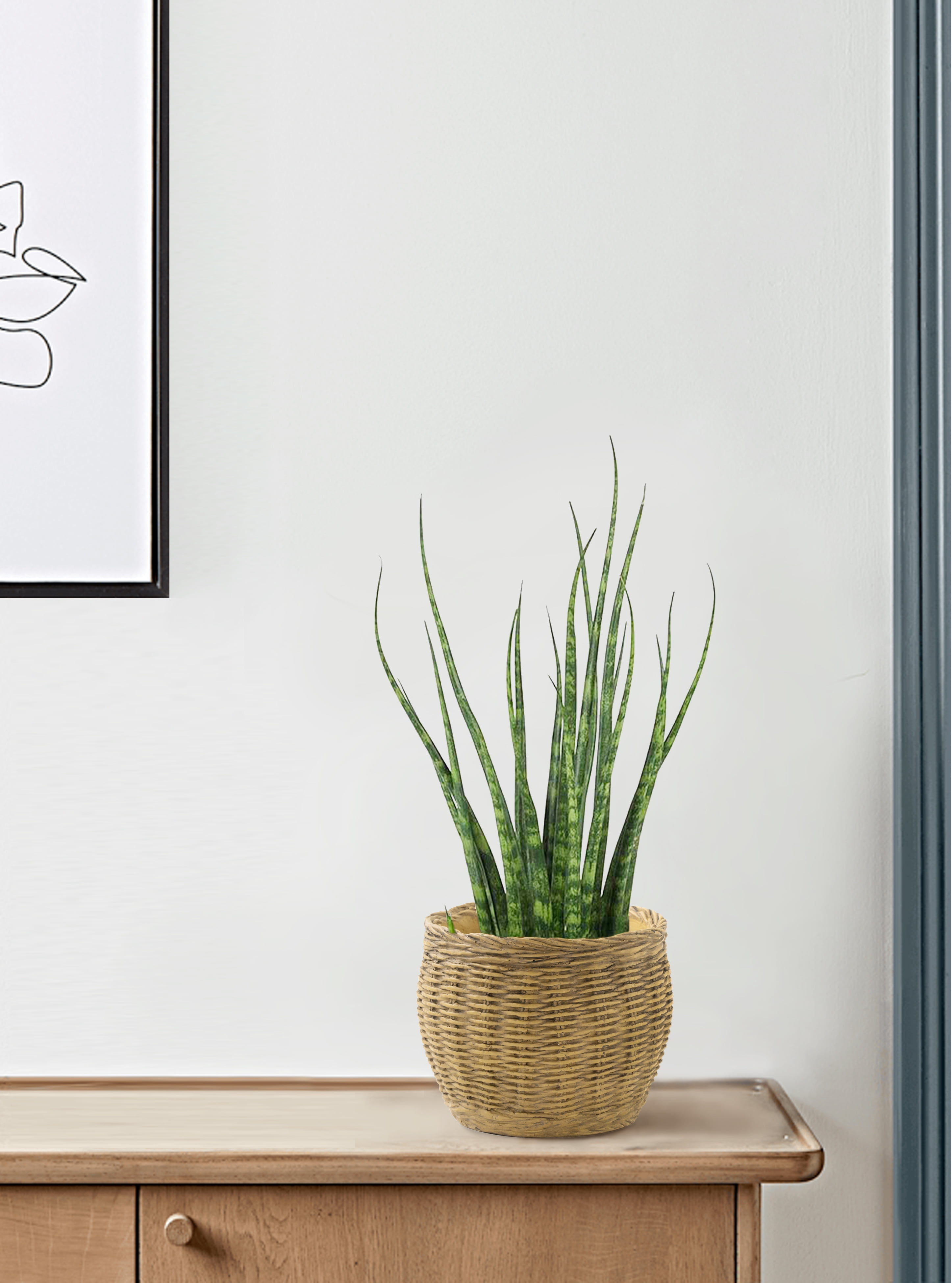 Better Homes & Gardens 8′ x 8′ x 6′ Round Brown Concrete Weaves Seasons ...