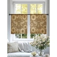 Brown Bee Sheer Curtains for Living Room Bedroom Farmhouse Vintage ...
