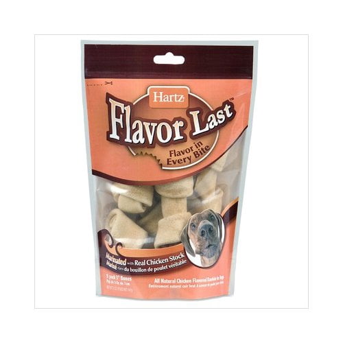 Hartz Flavor Last Marinated Chicken Rawhide for Dog (5 Pack) - Walmart.com