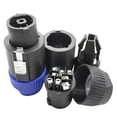 Pro Audio 8-Pole SpeakON & Powercon Connector Kit - Panel Mount Female ...